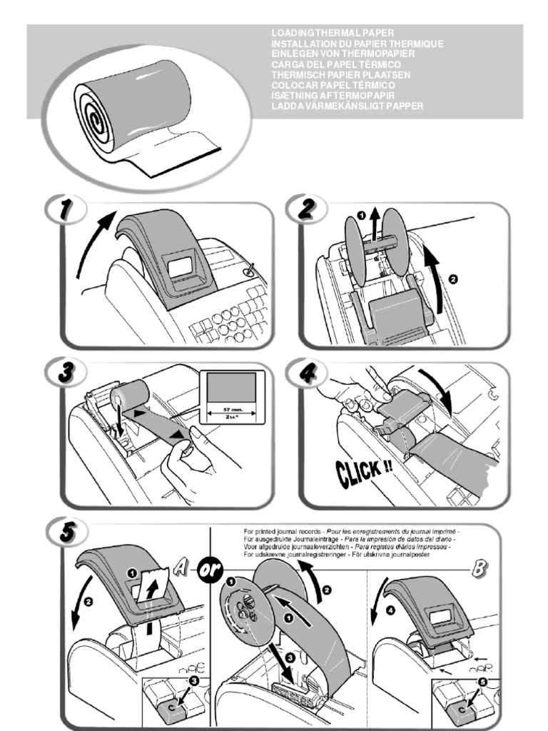 Manual Olivetti ECR 7700 (38 Páginas) | PDF