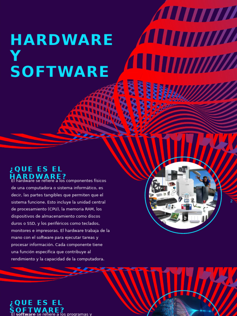 Presentación de Hardware Software Malware, Susan Julyette Gómez | PDF | Hardware de la ...