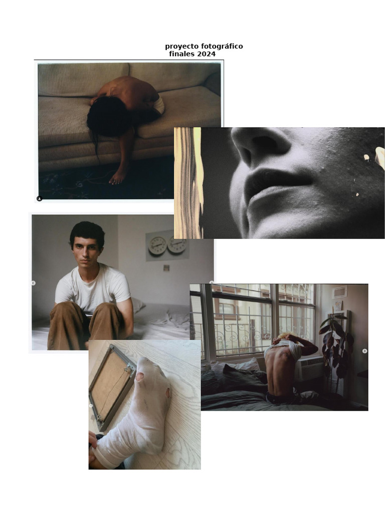 Inspo Proyecto Fotográfico Finales 2024 | PDF