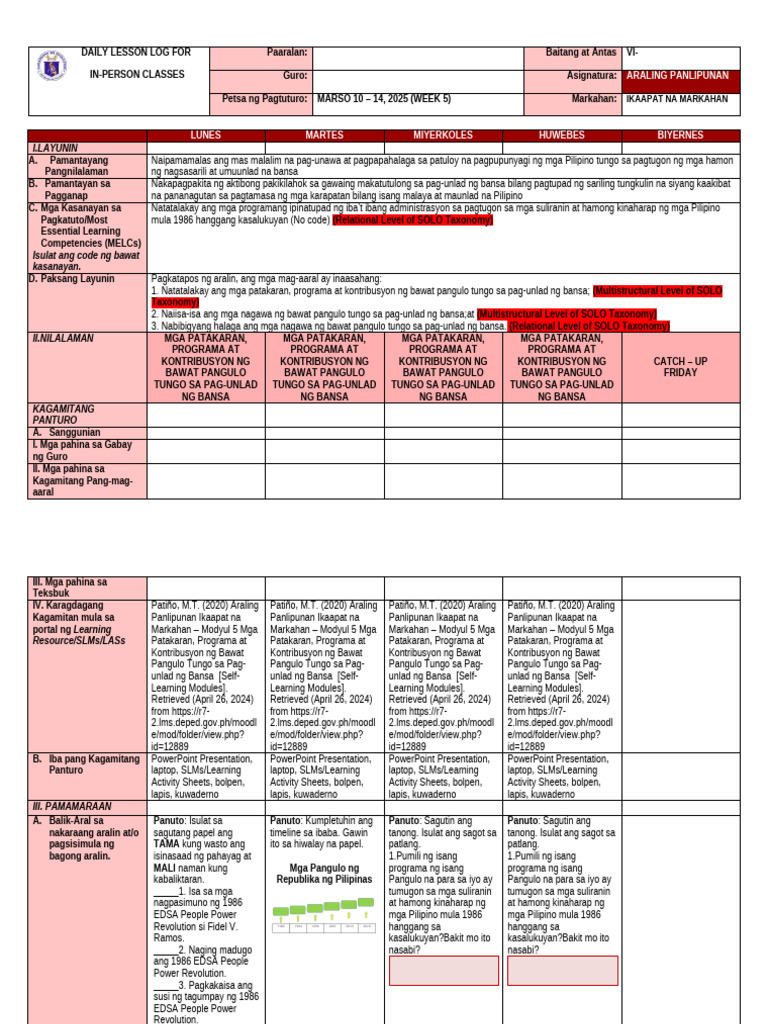 Q4_AP_DLL_WEEK 5 | PDF