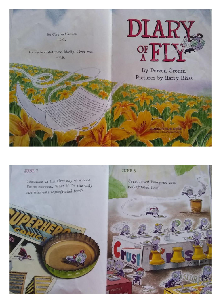 Diary of A Fly (By Doreen Cronin) | PDF