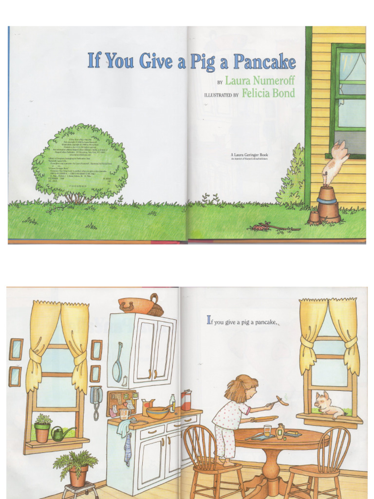 If You Give A Pig A Pancake | PDF