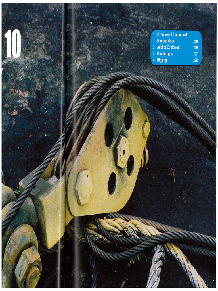 Chapter10-Anchor & Mooring Gear | PDF