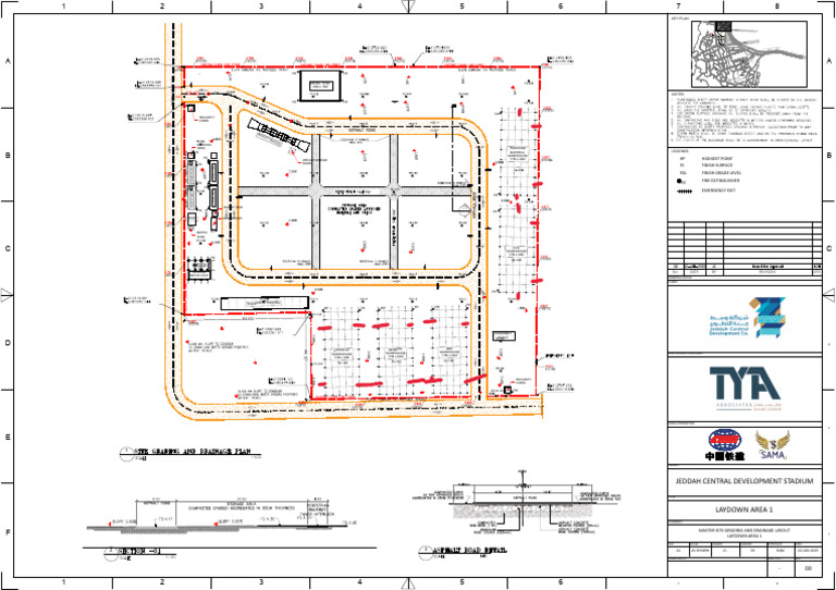 LAYDOWN-01_SITE GRADING PLAN | PDF
