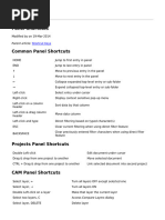Altium Designer Shortcut Cheat Sheet | PDF | Keyboard Shortcut | Menu ...