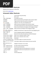 ALtium Shortcuts | PDF | Control Key | Menu (Computing)