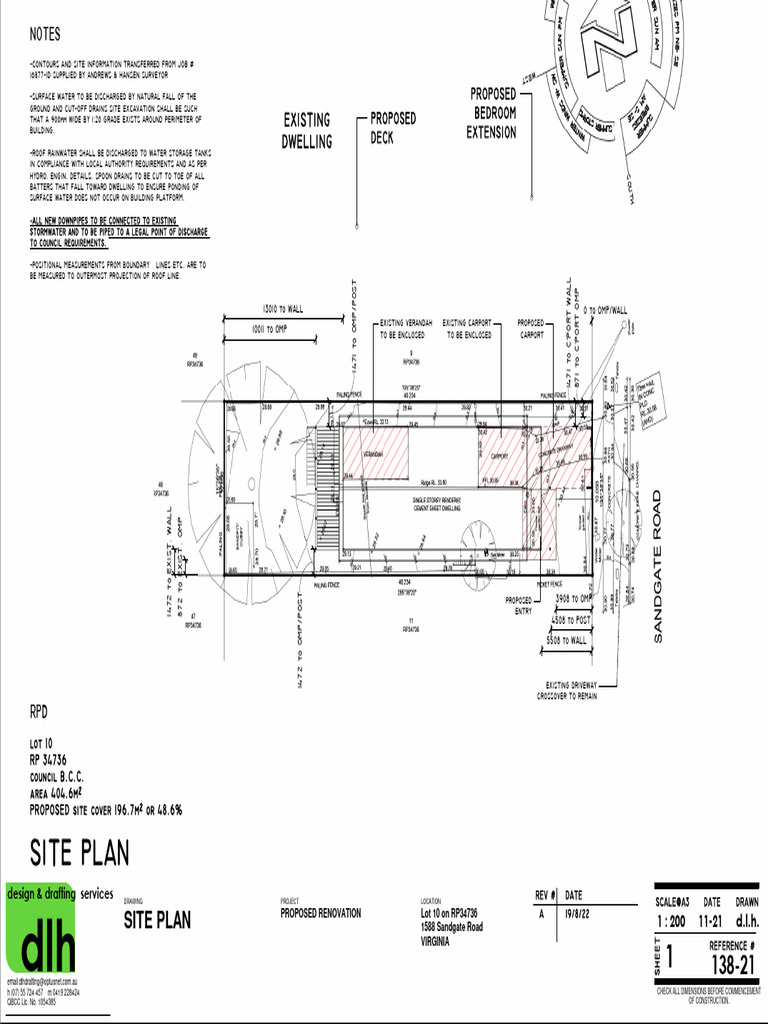 Lot 10 Sandgate Road CONSTRUCTION SET Rev A | PDF | Building ...