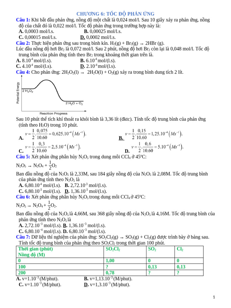 đề cươqng ôn thi hk2 hóa 10 - 2023 | PDF