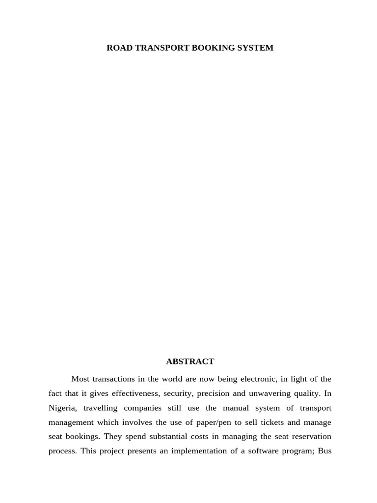 Smart Bus Ticket Reservation System | PDF | Credit Card | Software ...