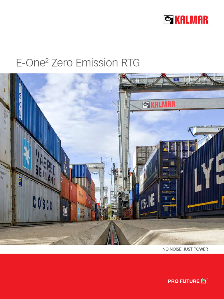 Kalmar Macara RTG Eone2 Zero Emission | PDF | Air Pollution | Engines