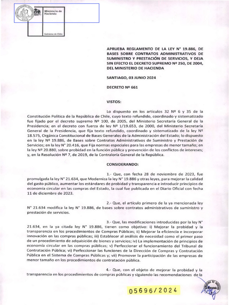 Trato Directo ICHDA CGR 2 | PDF