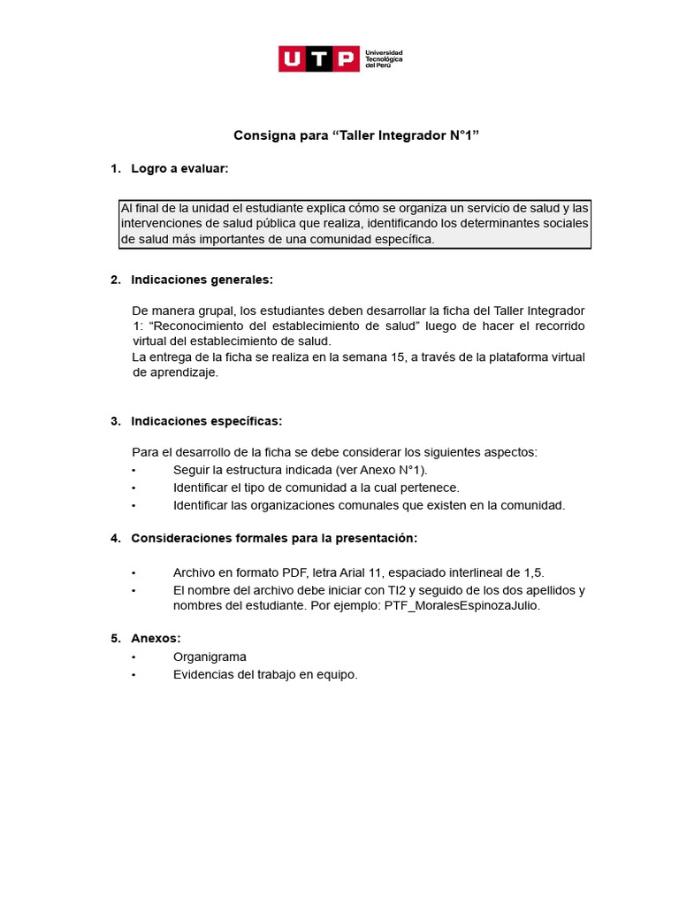 Ficha TI1 - SYC1 - Reconocimiento EESS | PDF | Odontología | Hospital