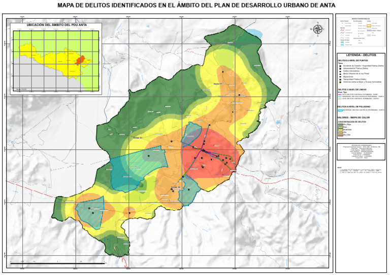 Mapa de Delitos - A0 08-08 | PDF