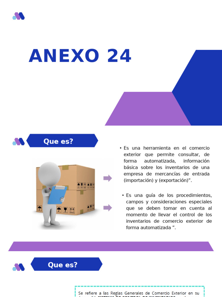 Control de Inventarios Anexo 24 IMMEX | PDF | El comercio internacional ...
