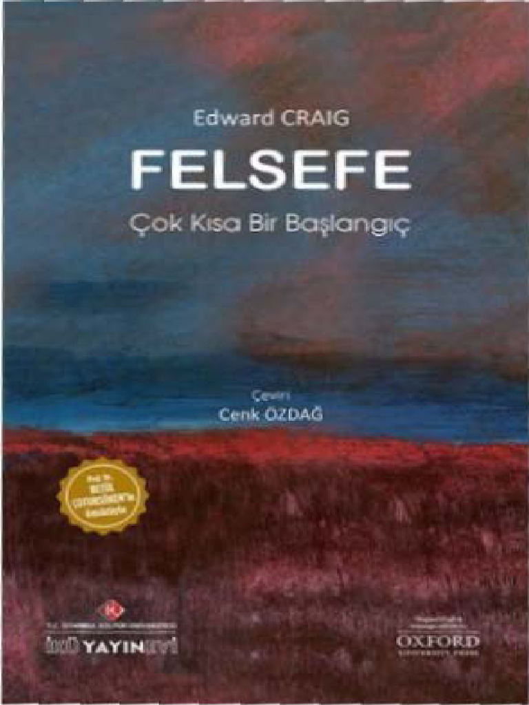 Edward Craig - Felsefe - Cok Kisa Bir Baslangic | PDF