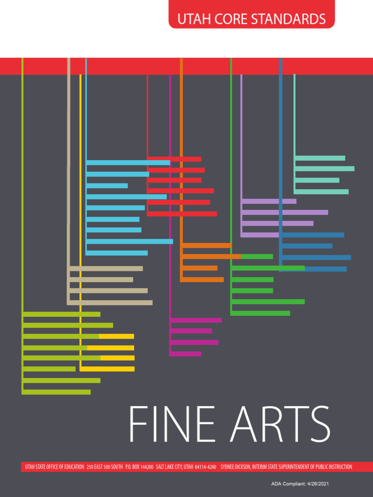 Utah Fine Arts Core Standards Guide | PDF | Experience | The Arts