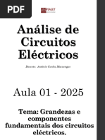 Fórmulas e Grandezas da Eletricidade | PDF | Eletricidade | Resistência elétrica e condutividade