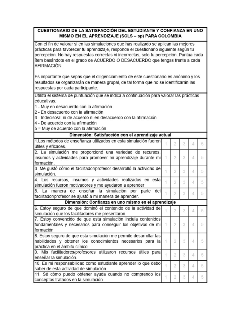 SCLS Final | PDF | Simulación | Maestros