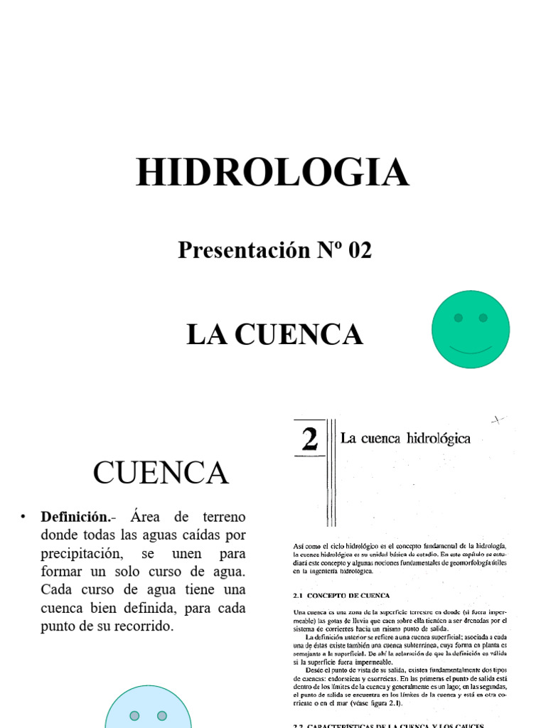 HIDRO2 CUENCAS 2023 | PDF | Cuenca de drenaje | Agua subterránea