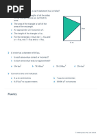 GCSE Exam Question Area of A Trapezium | PDF | Area | Mathematics