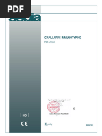 Sebia Capillarys 3 OCTA | PDF | Glycated Hemoglobin | Chemistry