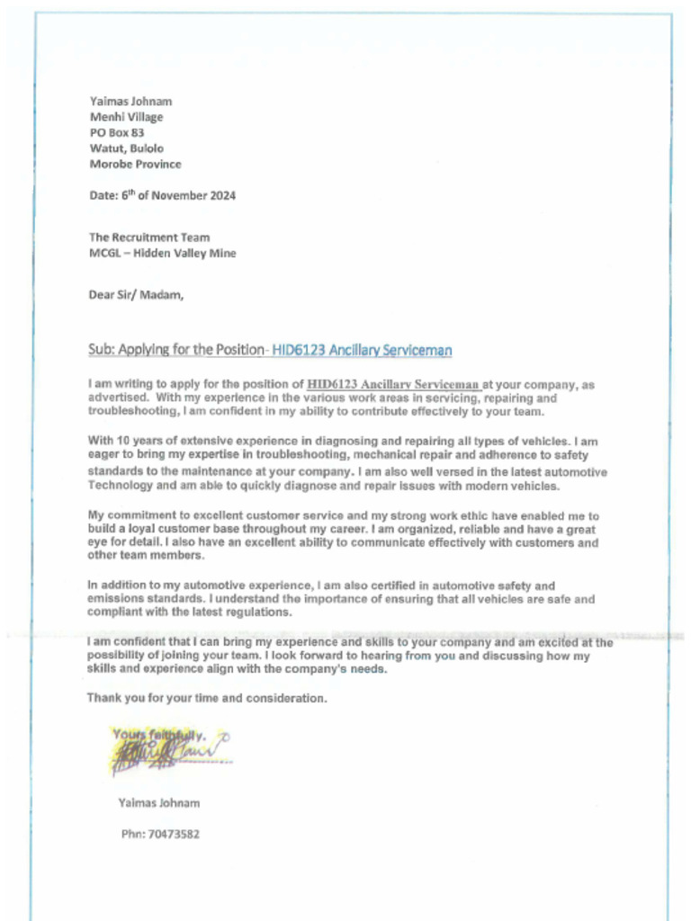 Resume Yaimas Johnam Pdf 9127