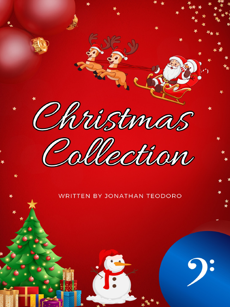 Christmas Collection Bass Clef | PDF | Christmas | Christmas Carols