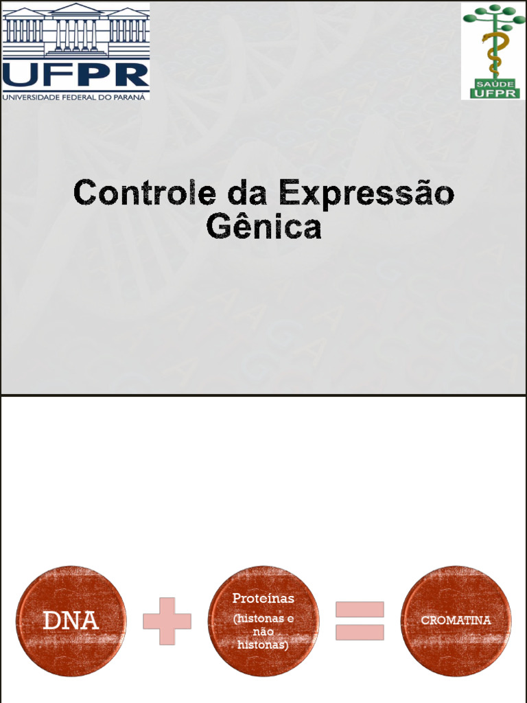 4 Controle Da Expressão Gênica | PDF | Expressão genética | Gene