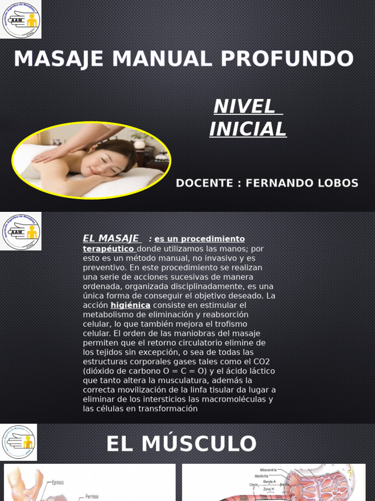 Que Es El Masaje | PDF