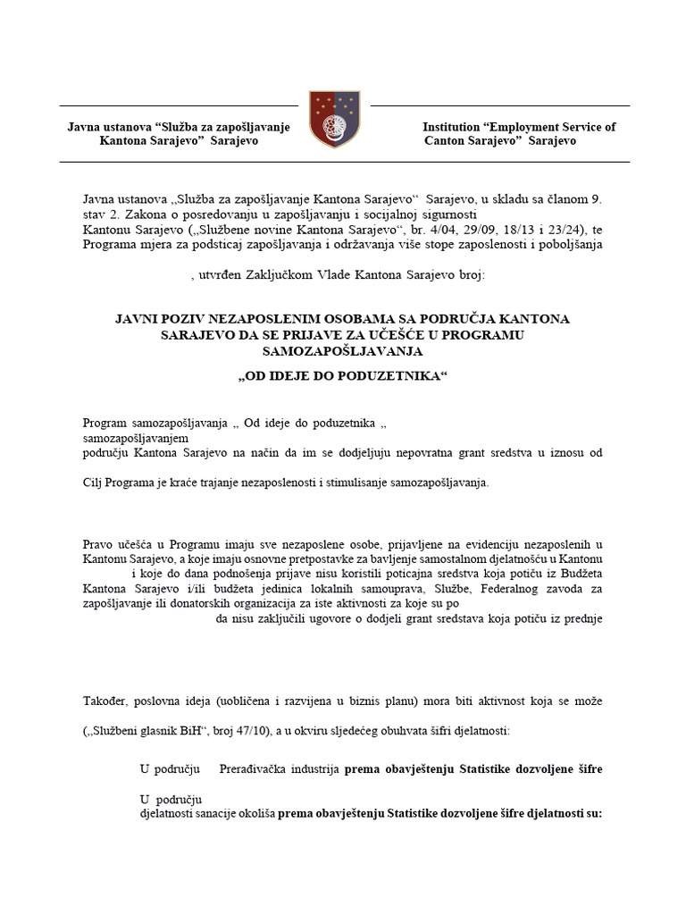 Od Ideje Do Poduzetnika | PDF