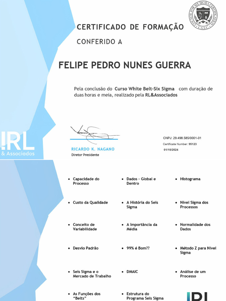 Certifica Do | PDF