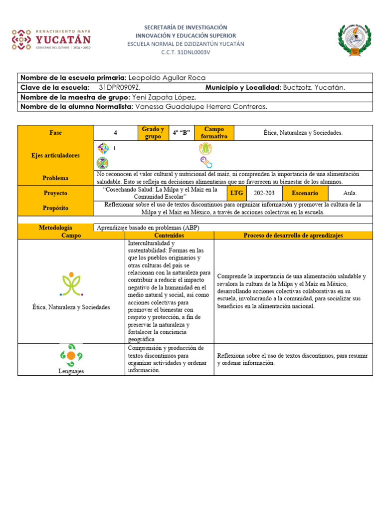 Cosechando Salud: La Milpa y el Maíz | PDF | Maíz | Escuelas