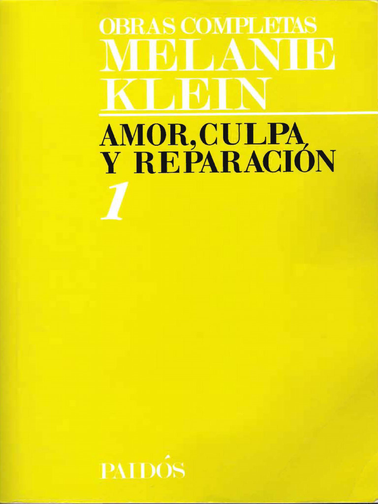Klein, M. Estadios Tempranos Del Conflicto Edípico (1928) | PDF | Complejo de Edipo | Amor