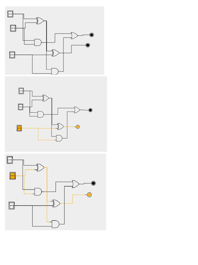 Half adder and full adder diagrams | PDF