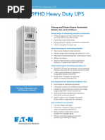 Eaton 93t Ups Datasheet | PDF | Alternating Current | Electricity