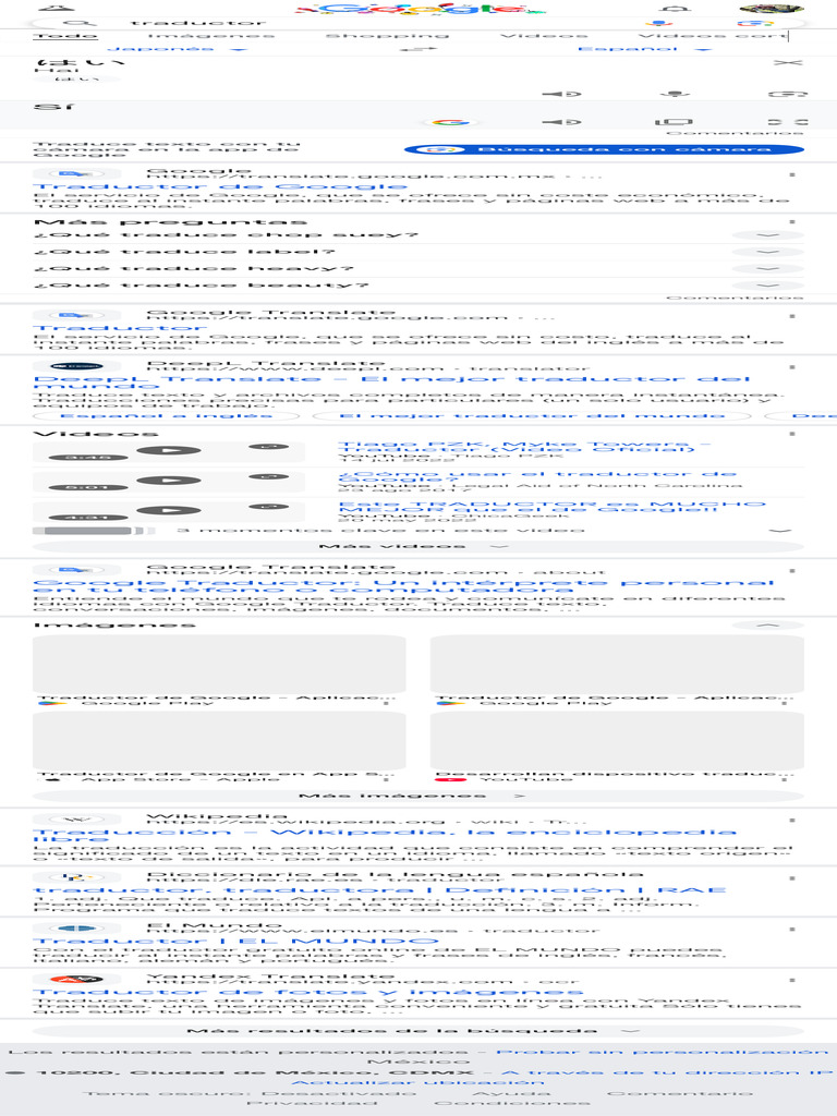 Traductor - Buscar Con Google | PDF | Traducciones | Software