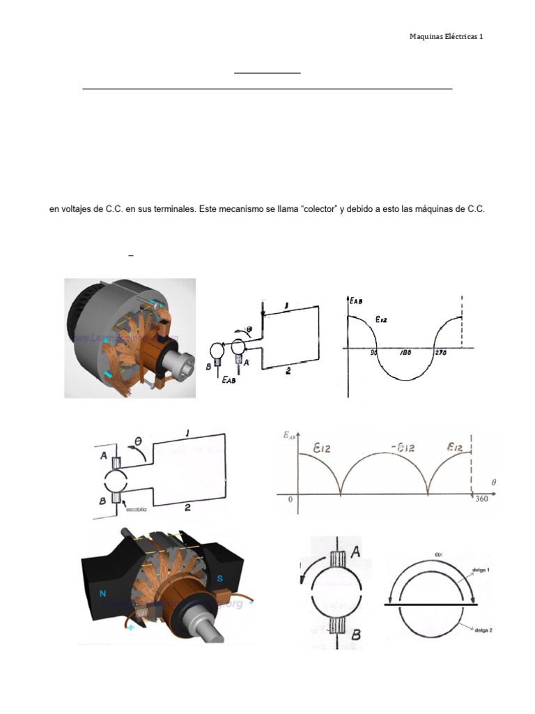Texto de Maquinas 1 - Cap Iii-La Maquina Lineal | PDF | Corriente continua | Fuerza
