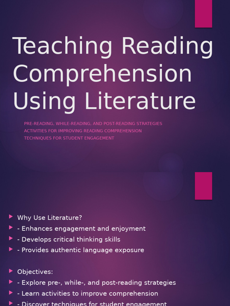 Teaching Reading Comprehension | PDF | Reading Comprehension | Learning