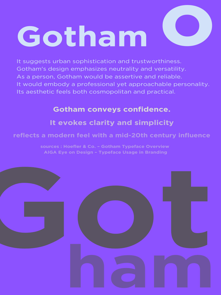 Gotham Poster | PDF