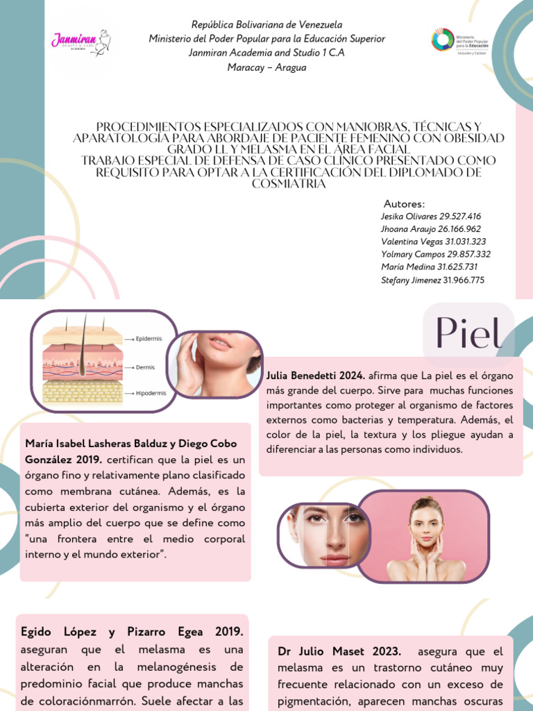 Protocolo Químico para Tratar Melasma A Nivel Facial y Abordaje en Cabina C - 20241015 - 123037 ...