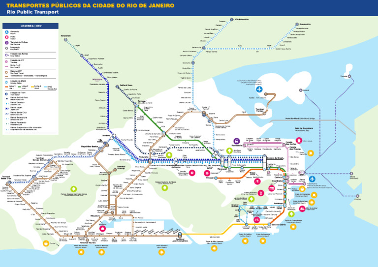 Mapa de Trasnportes | PDF