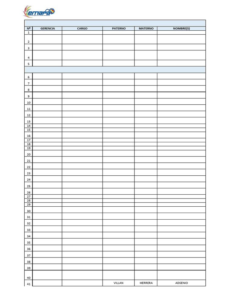 Lista de Personal Dependiente de Emapa 2023 Final | PDF | Business