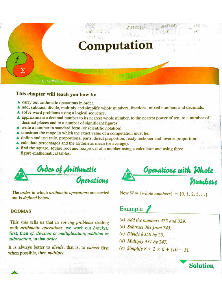 Computation | PDF