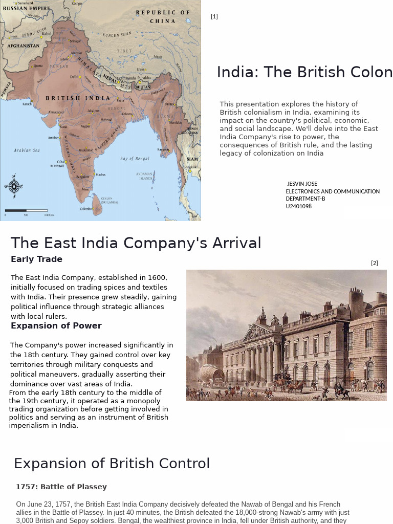 British Rule in India: 1857-1947 Timeline | PDF | Partition Of India ...