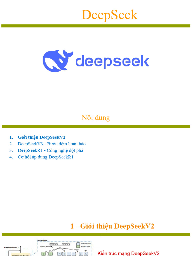 Note DeepSeekR1 | PDF