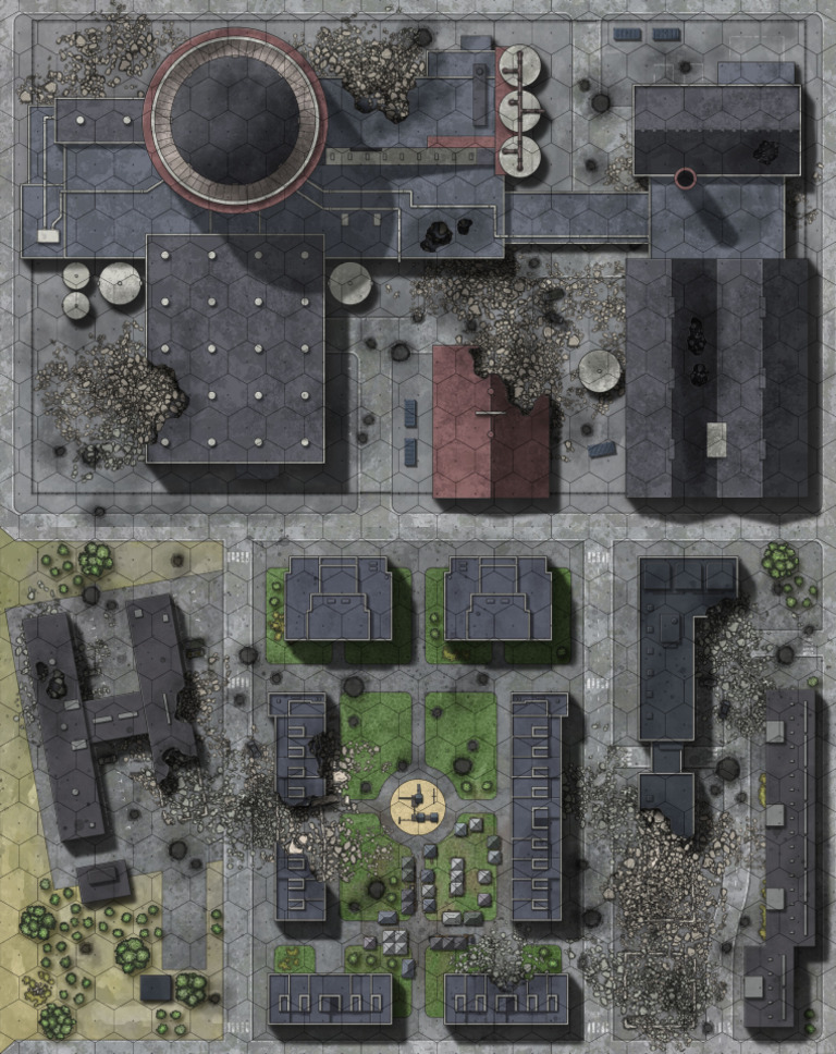T2k Urban Operations Scenario Site Maps 440x277mm | PDF