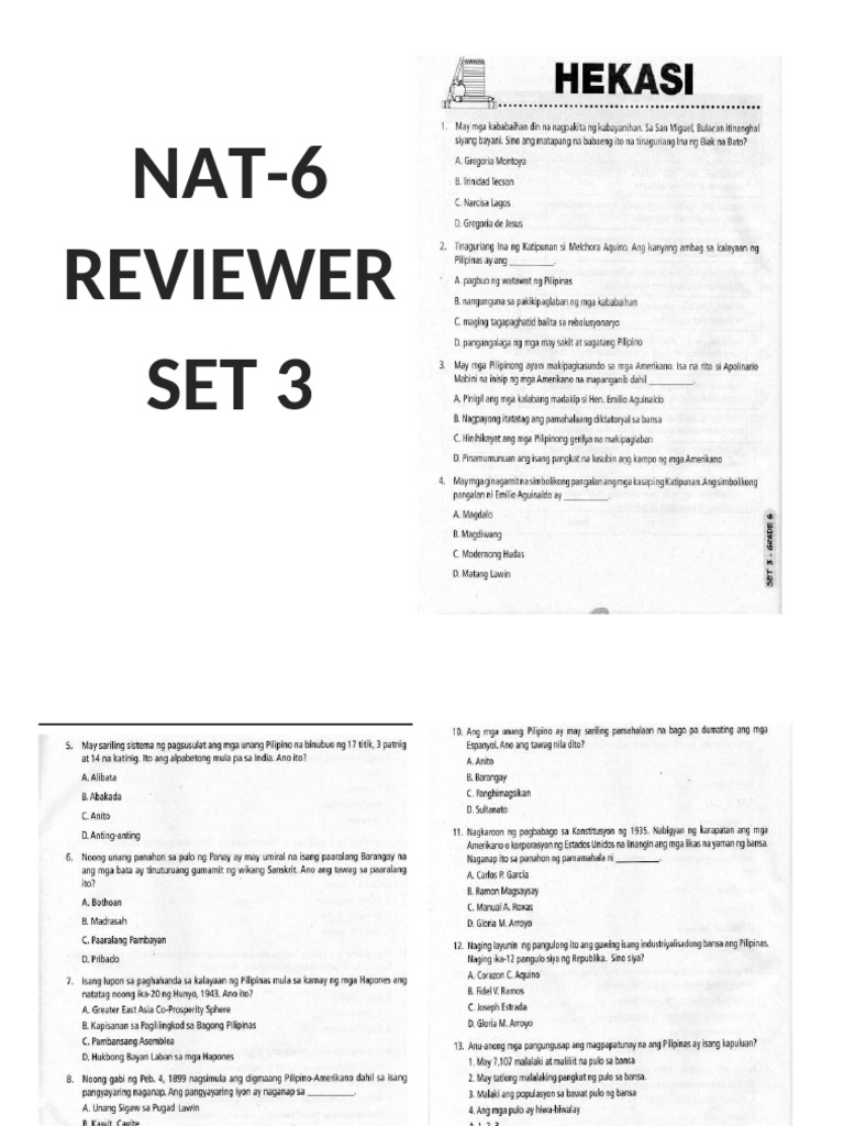 NAT-AP REVIEWER-set 3 | PDF