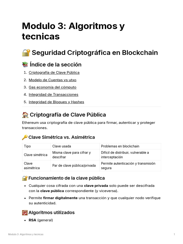 algoritmos y tecnicas | PDF | Clave (criptografía) | Criptografía de ...