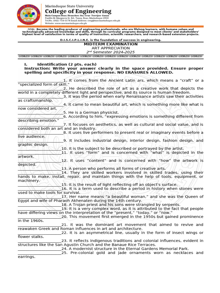 CENG MIDTERM Art App LASAC | PDF | Liberal Arts Education | The Arts