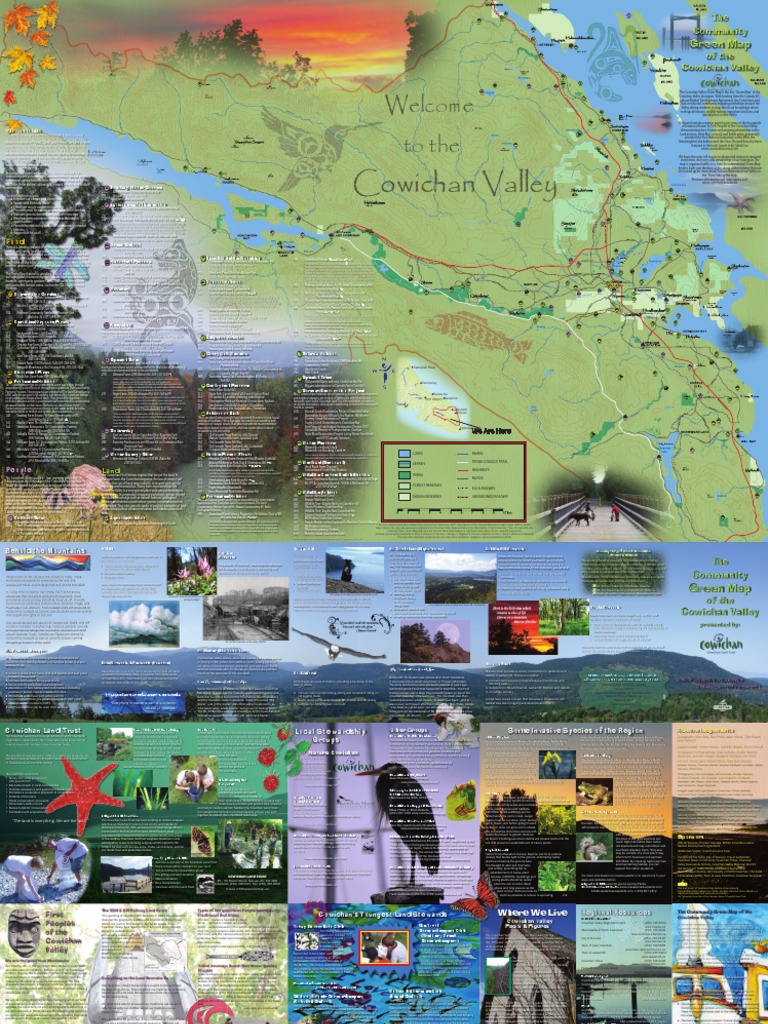 Cowichan Green Map - FULL | Download Free PDF | Conservation (Ethic ...